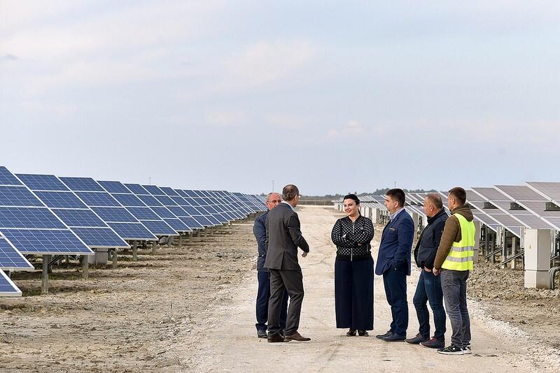 Ministrja e Infrastrukturës dhe Energjisë, Belinda Balluku, ka vizituar ...