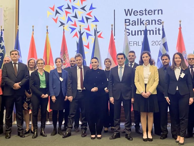 Ministrja Balluku merr pjesë në Samitin e Ballkanit Perëndimor